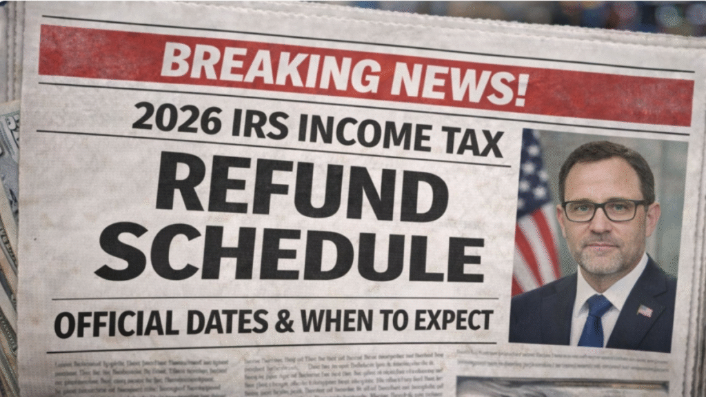 2026 IRS Income Tax Refund Schedule Explained: Key Filing Dates and ...